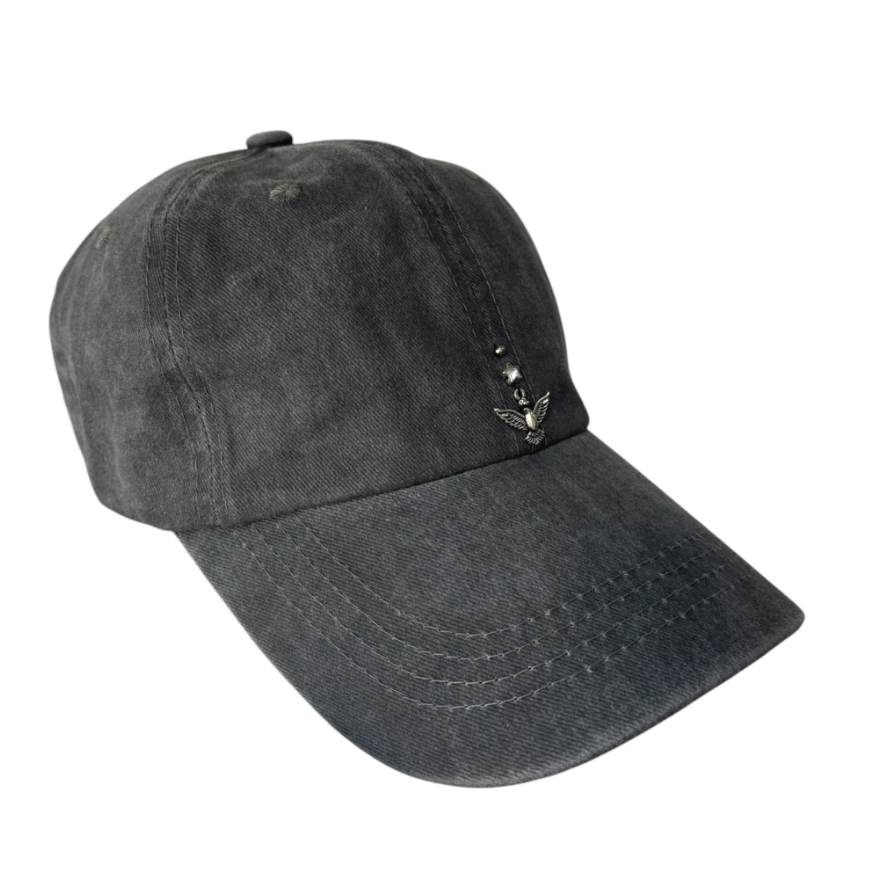 Cap Desgastada Black- Paz Hats – Beauty Brands Cl